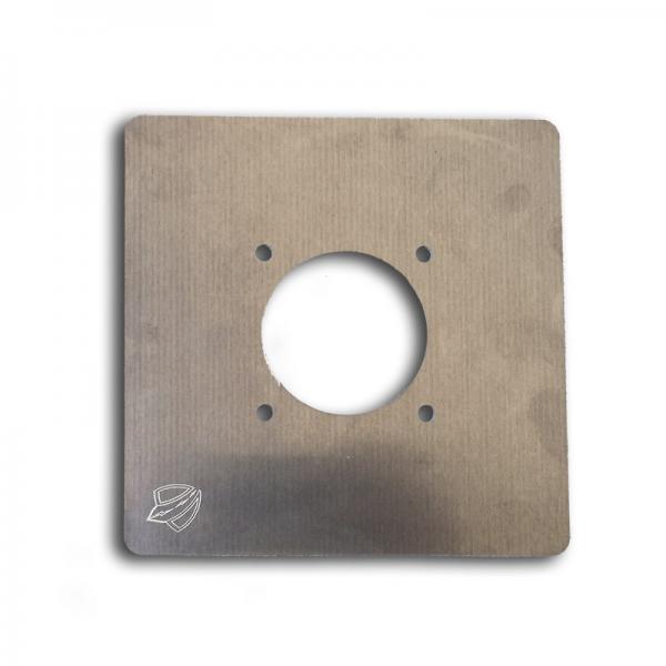 EV West - J1772 Inlet Mounting Plate for Charging Receptacle - EV West