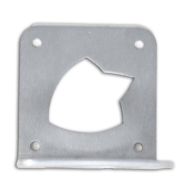 EV West - NACS Charge Inlet Universal Mounting Bracket - Aluminum - EV West
